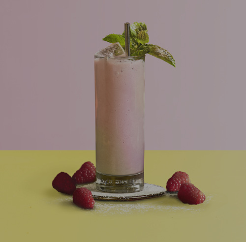 Iced Raspberry Milk | DOuMIX?